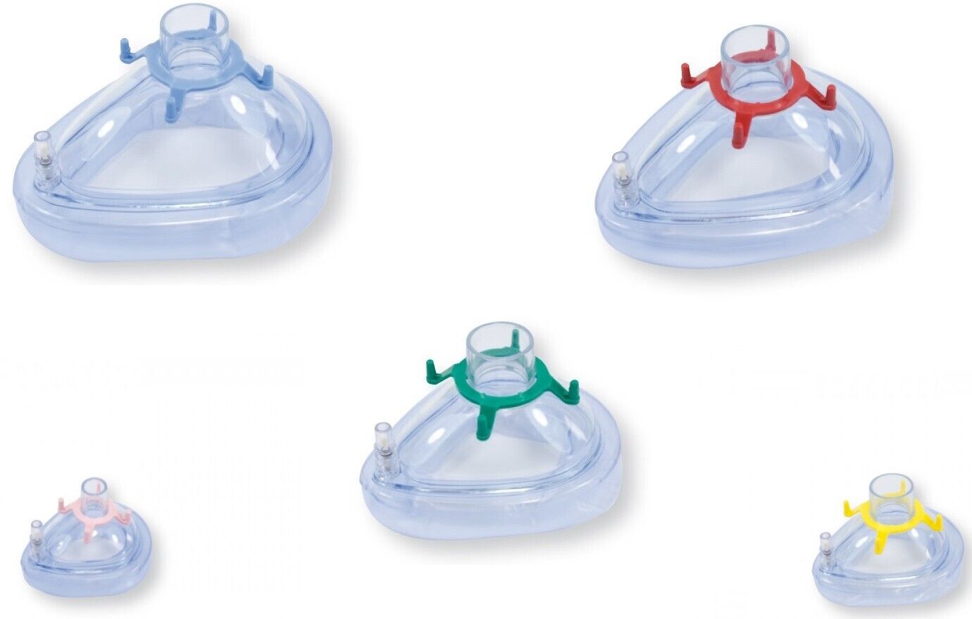 cts-medical - Beatmungsmaske PVC Größen 0,1,2,3,4,5 Maske HUM AEROBAG ...